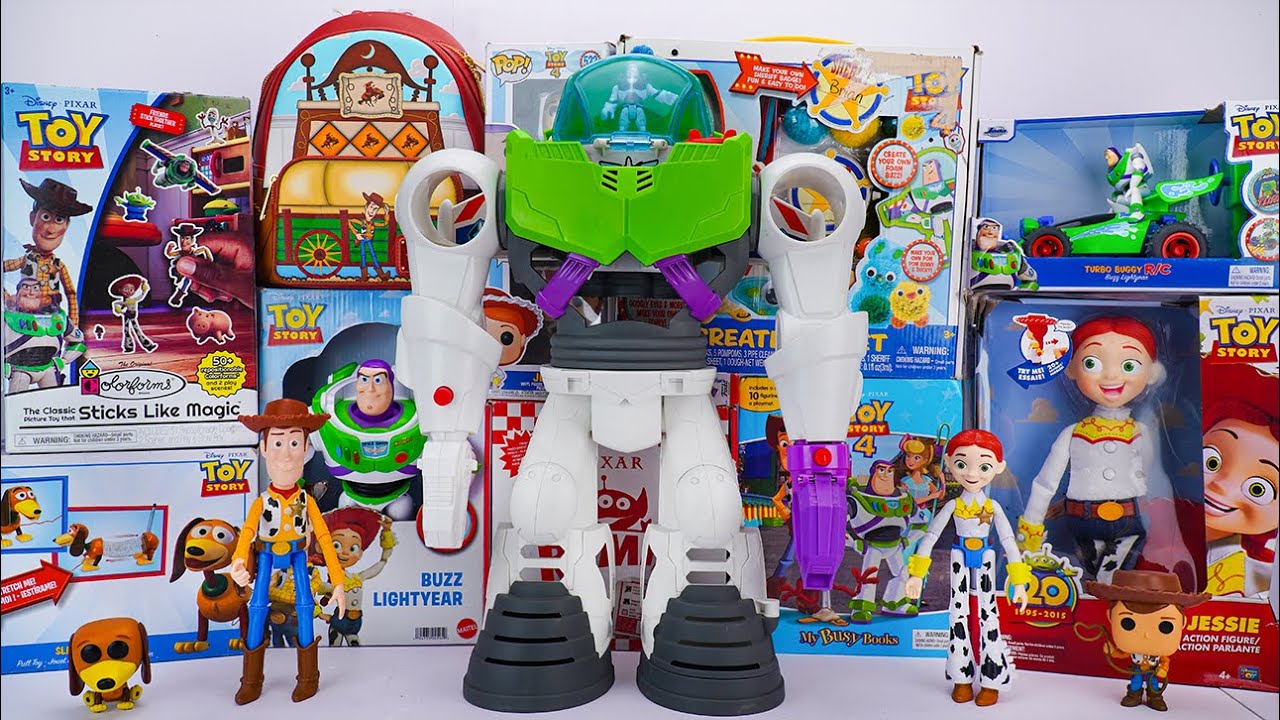 Disney Pixar Toy Story Collection Unboxing | Buzz Lightyear Robot ...