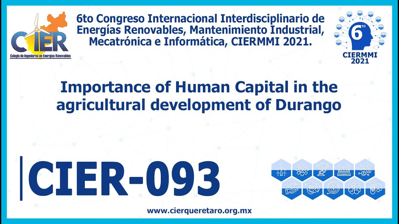 CIER 093 Importance Of Human Capital In The Agricultural Development Of cier-093-importance-of-human-capital-in-the-agricultural-development-of