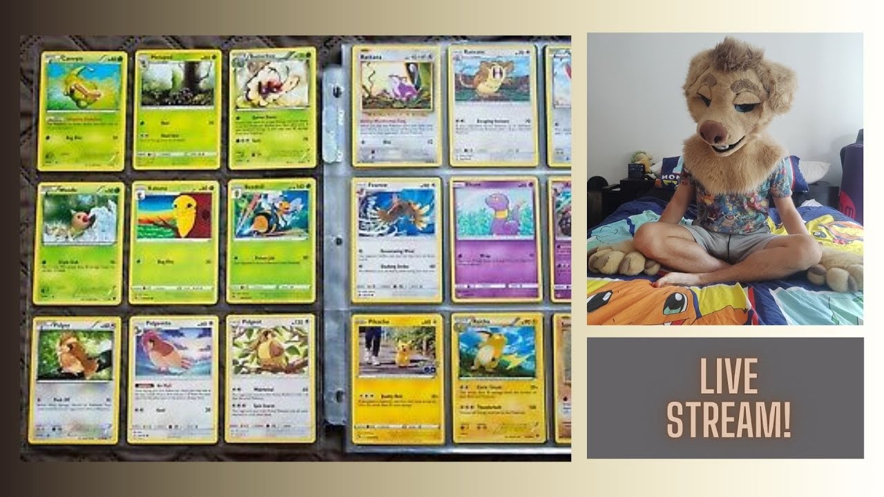 Pokemon Trading Card Game - Making a National Dex Binder - Furry Live ...