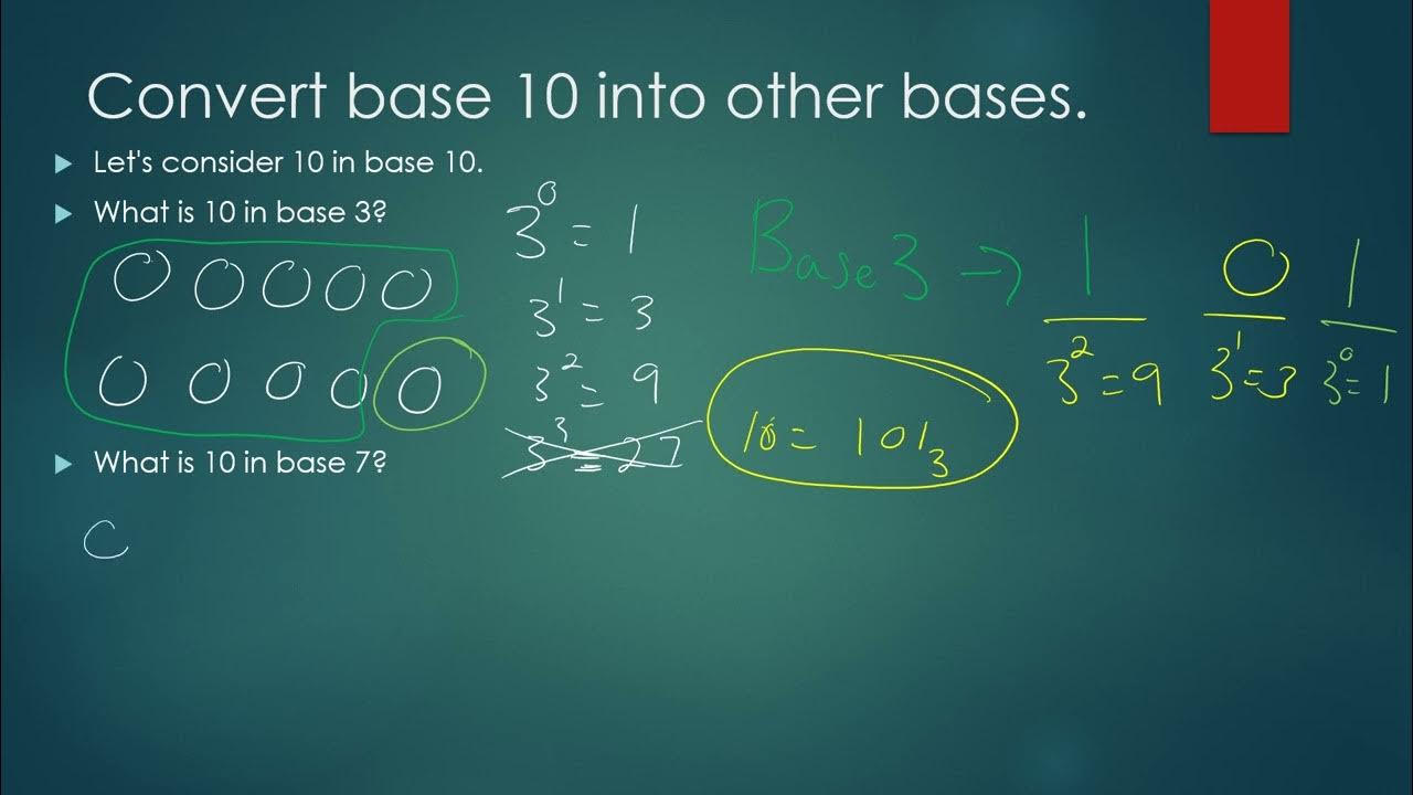 Converting Between different bases Video - YouTube