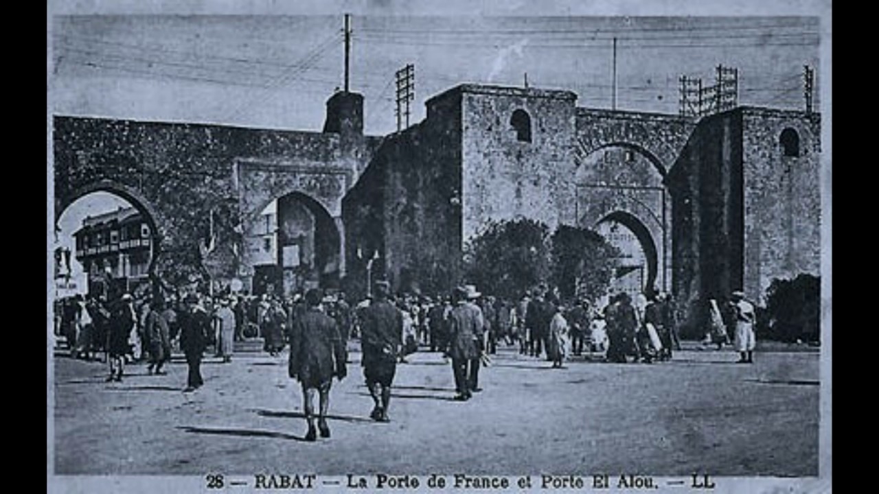 Rabat Maroc des années 1900 - YouTube