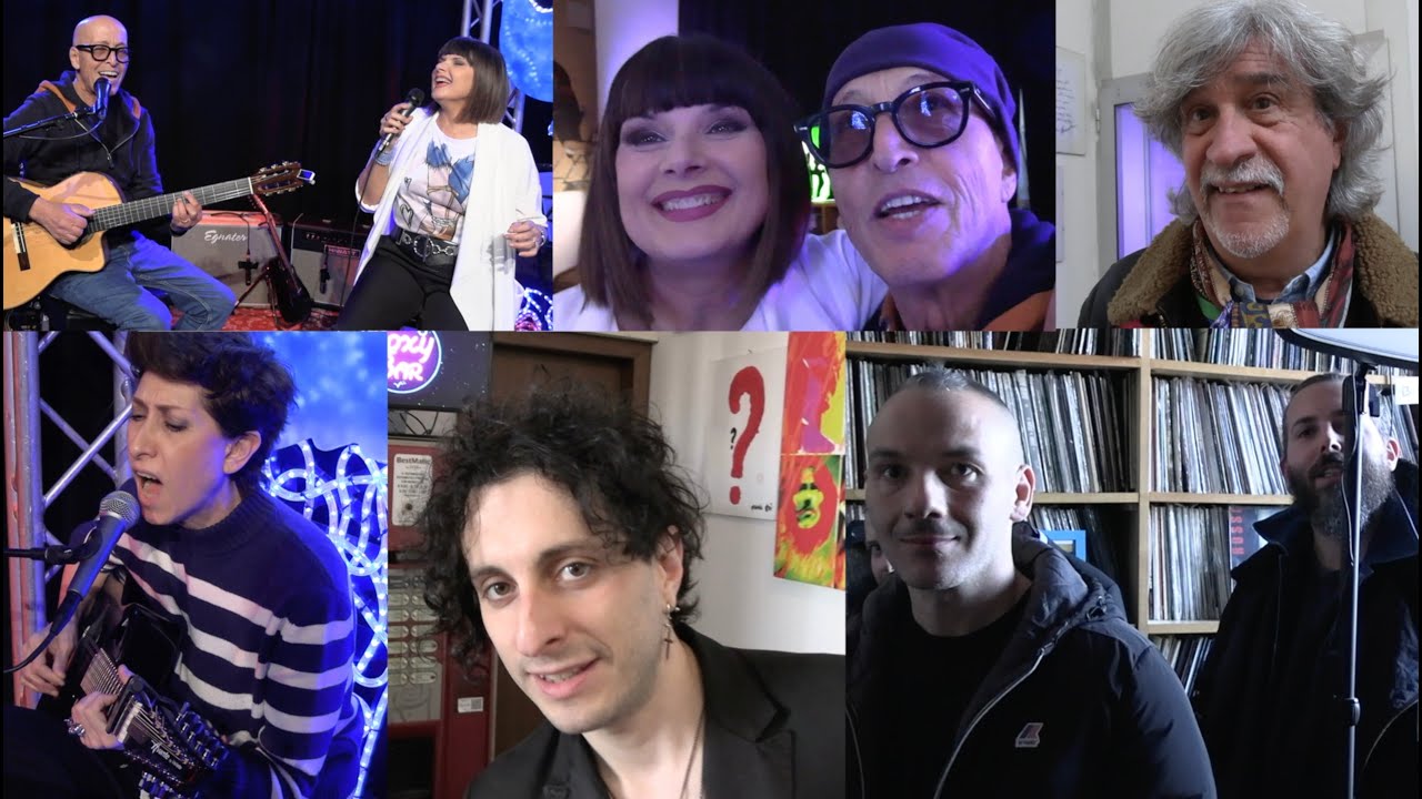 Backstage Nuovo Roxy Bar 13.3.24 Carlo Marrale, Silvia Mezzanotte, Andrea Mirò, Guaitamacchi ...