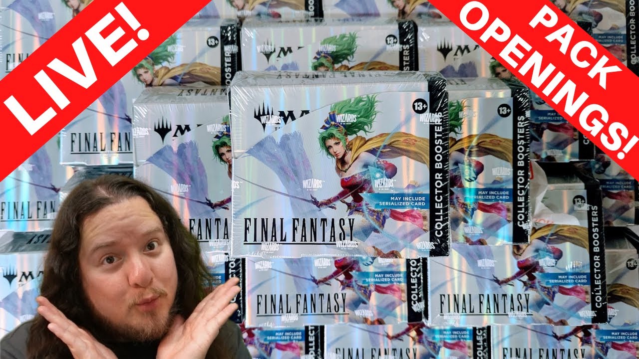 🔴LIVE! MTG Rip & Ship w/ Patrick! Final Fantasy Collectors & Wide ...