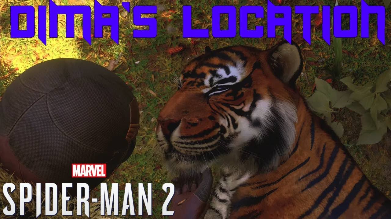 Where To Find Dima The Tiger in Marvel's Spider-Man 2 - YouTube