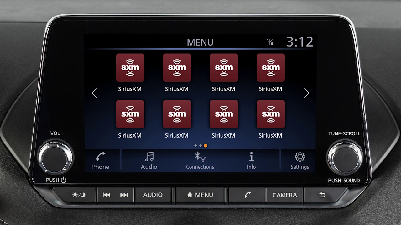 2020 Nissan Altima - Control Panel and Touch Screen Overview - YouTube