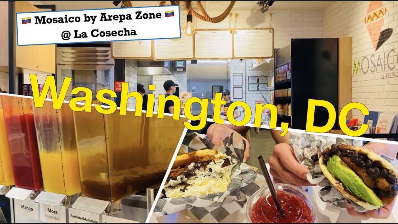 🇺🇸DC《La Cosecha🇻🇪🍹🫓Mosaico by Arepa Zone》 - YouTube