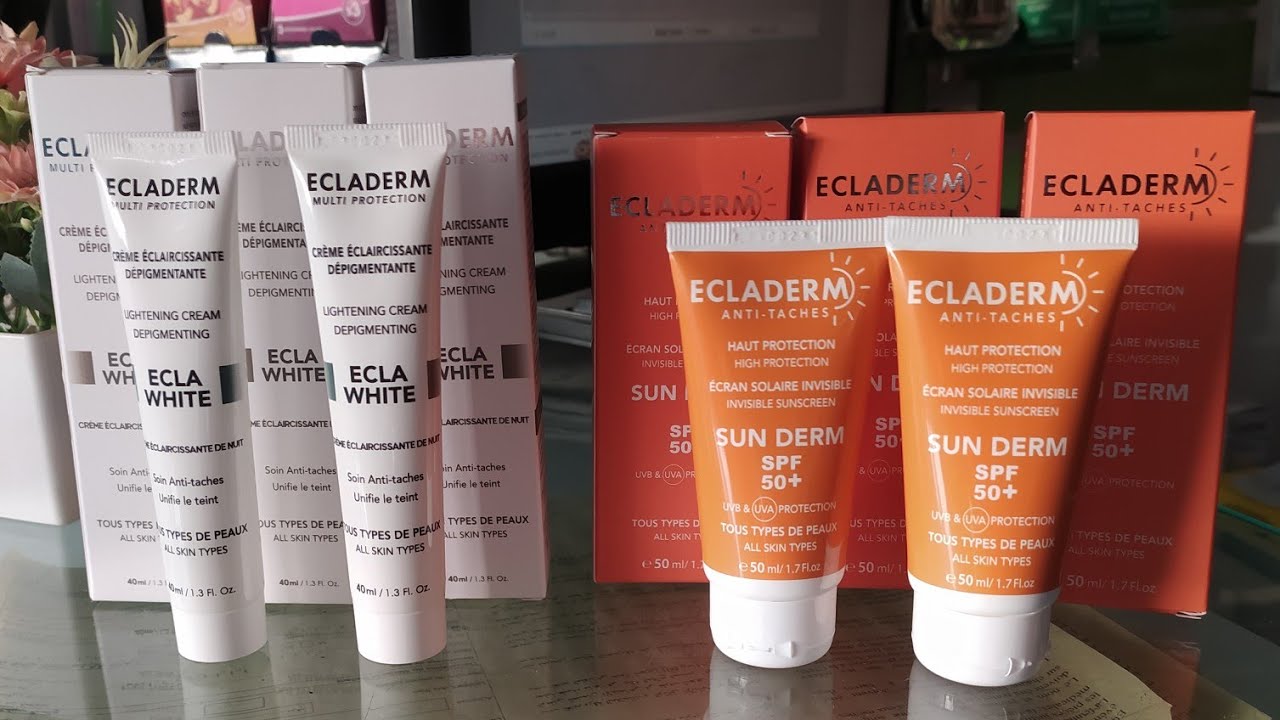 كريم المبيض المشهور #ECLADERM #ECLAWHITE - YouTube