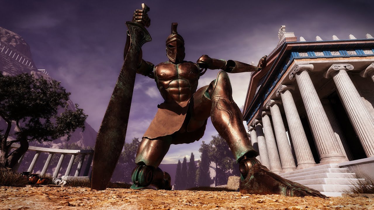 Talos - The Bronze Giant - 4th Grade Greek Mythology Project - YouTube