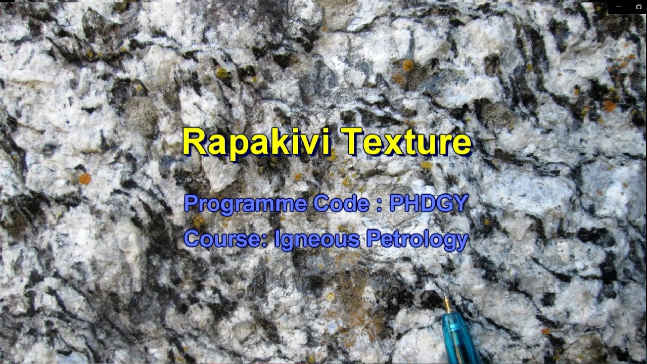 Rapakivi Texture - YouTube