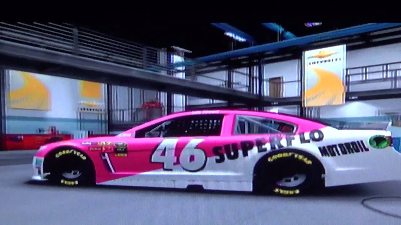 DAYS OF THUNDER COSTOM PANIT SCHEME/SUPERFLO MOTOROIL #46 CAR - YouTube