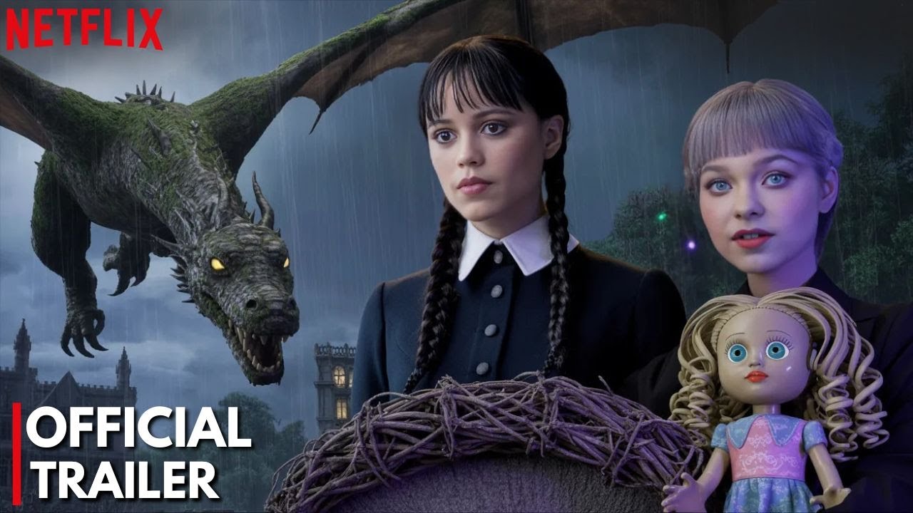 Wednesday Addams Season 2 Official Trailer | Netflix Series | - YouTube