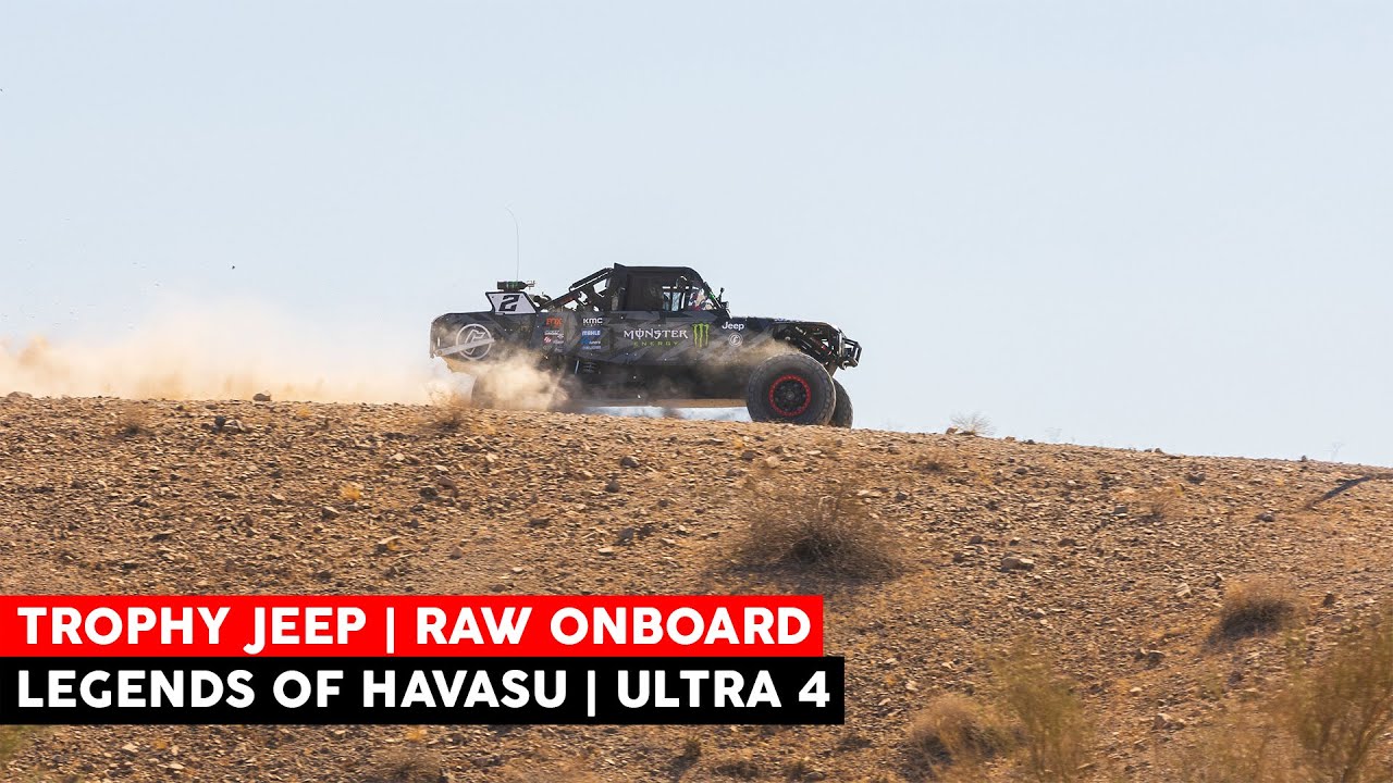 TROPHY JEEP RACING LEGENDS OF HAVASU | ULTRA 4 USA FINALS | CASEY ...