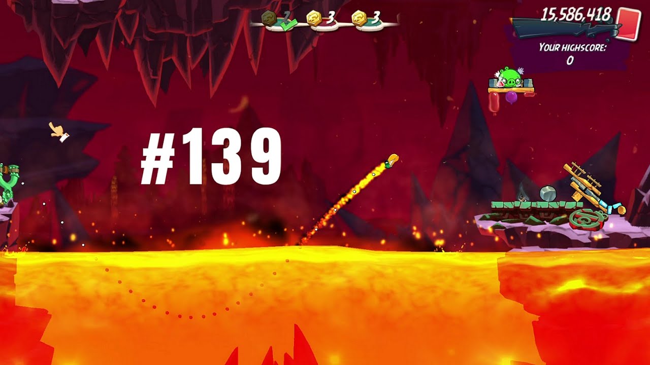 Angry Birds 2 #139 | Hal on Fire🔥! - YouTube