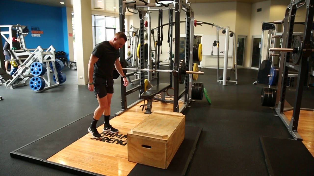 SL RDL to SL Box Jump - YouTube