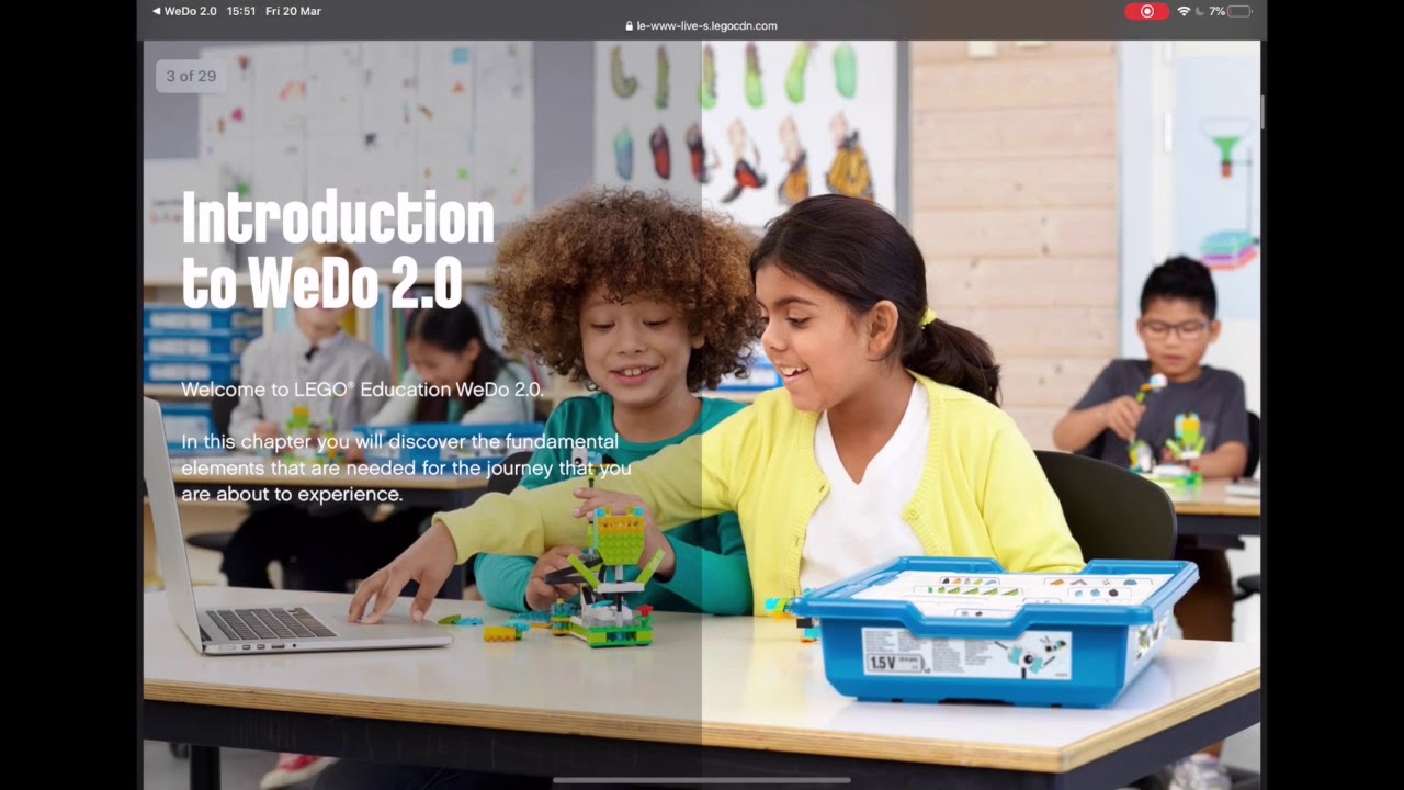 WeDo: 10. The Settings Icon and Teacher Tools - YouTube