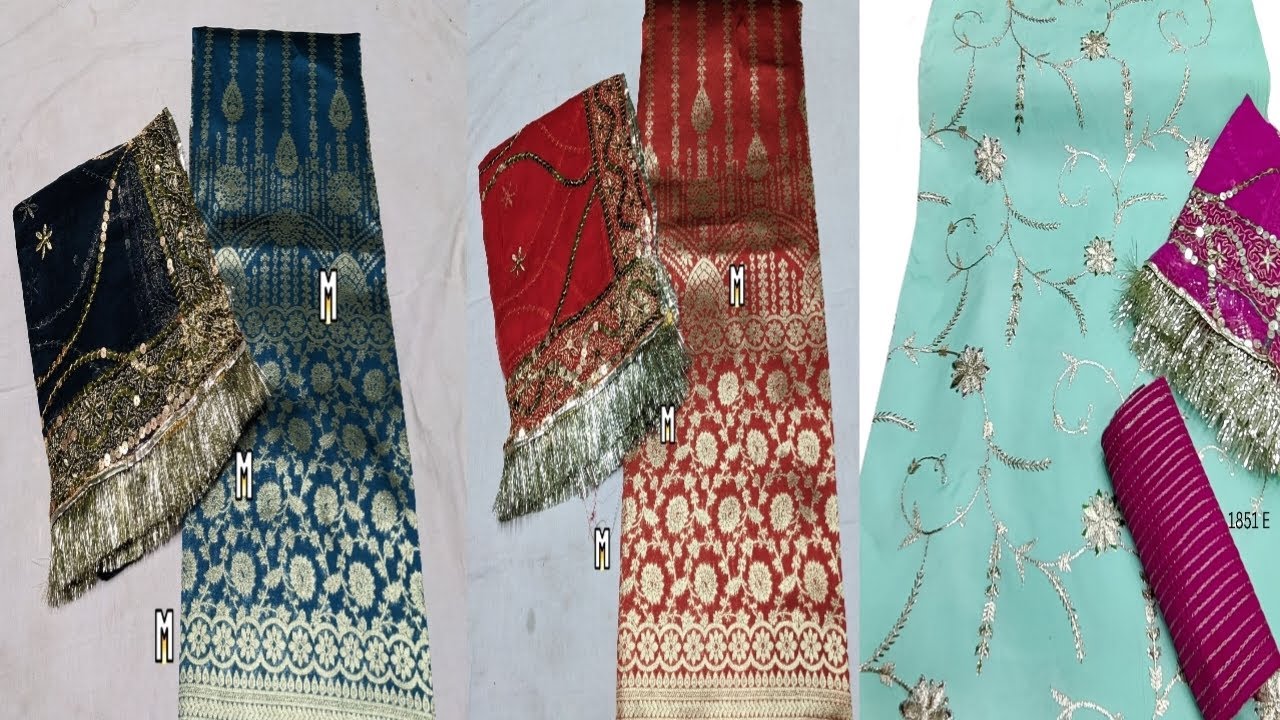 #8955521149 #बनारसी पारचा पोशाक/ #Banarasi Parcha Fabric Humrahi PIYOR ...