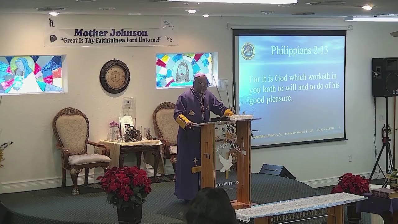 Accept the Lord, Build a House| Psalms 127:1-2 | Apostle Dr. Oswald ...