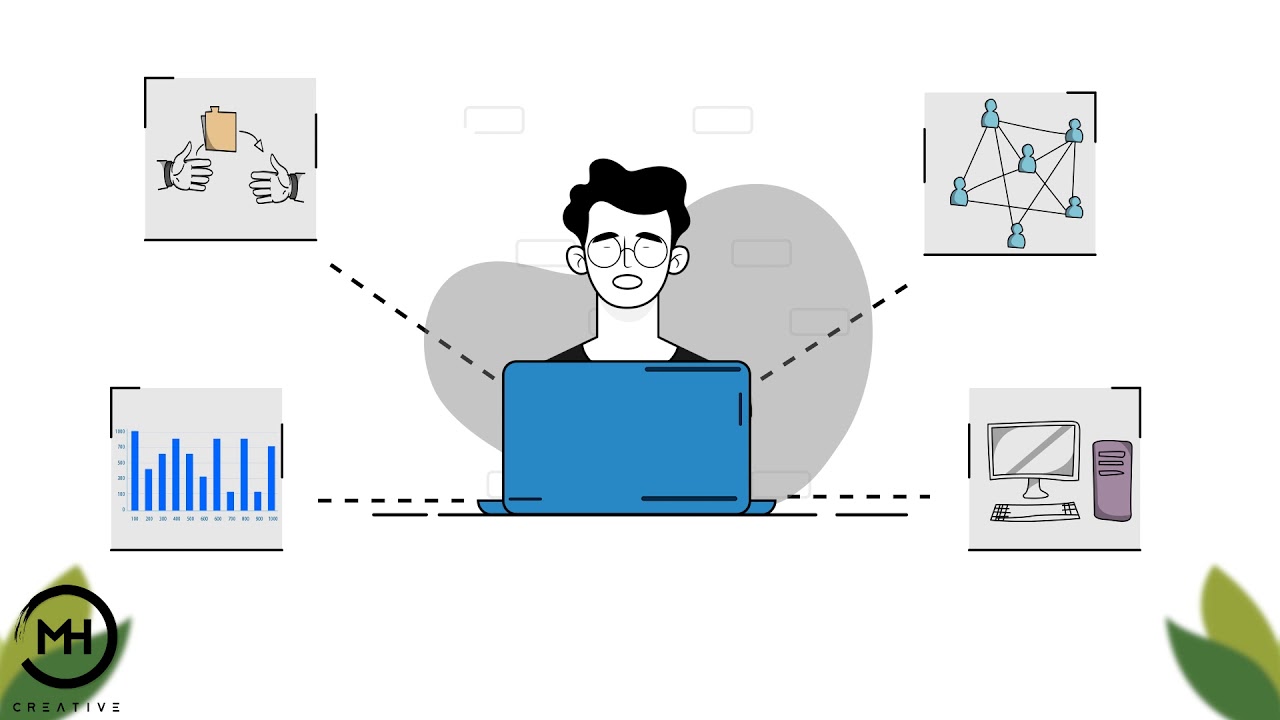 Motion Graphics Animation | Staples Consulting (COVID) - YouTube