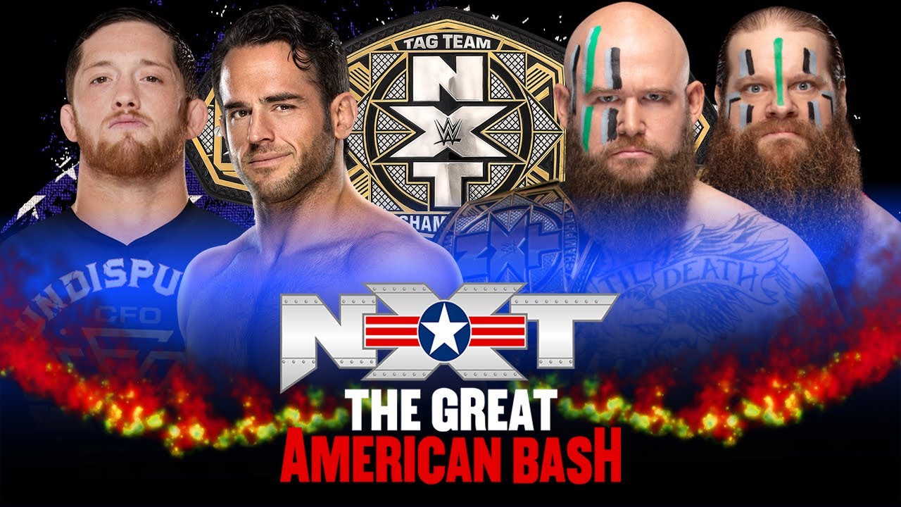 Undisputed Era VS Viking Raiders - NXT Tag Team Champions (NXT American ...