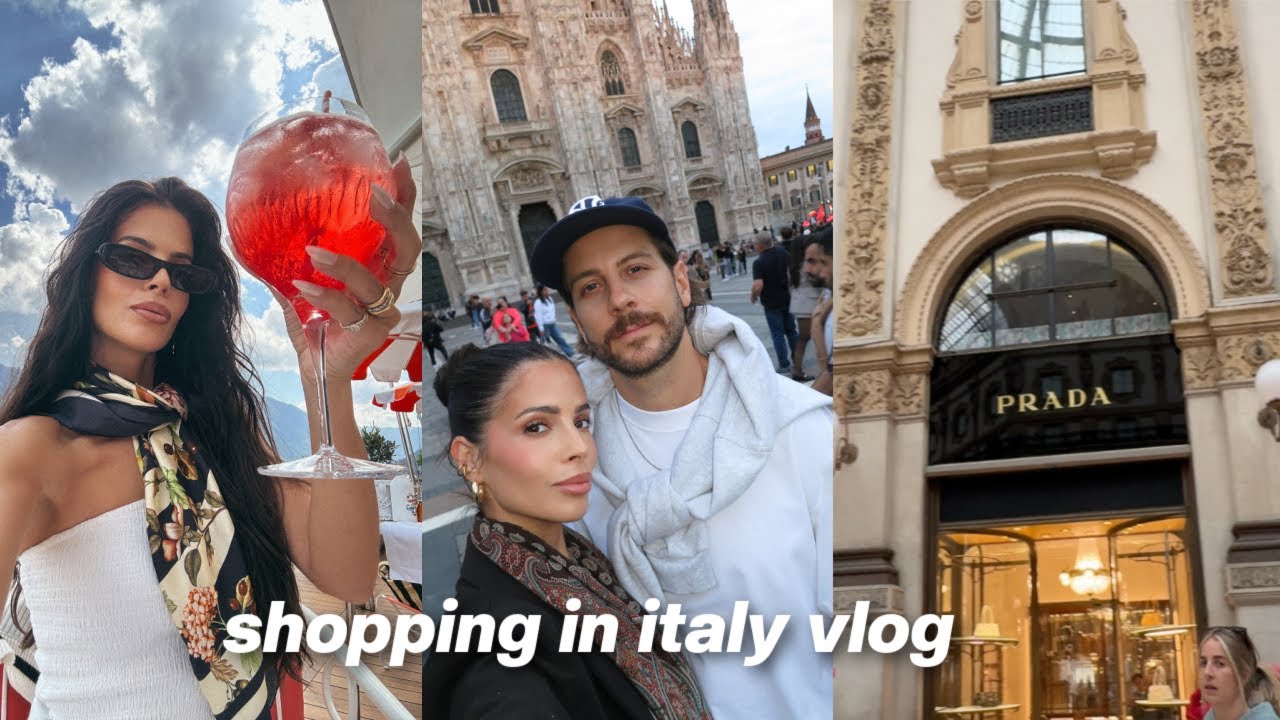 MAJOR shopping spree in Italy 2025 | Travel Vlog - YouTube
