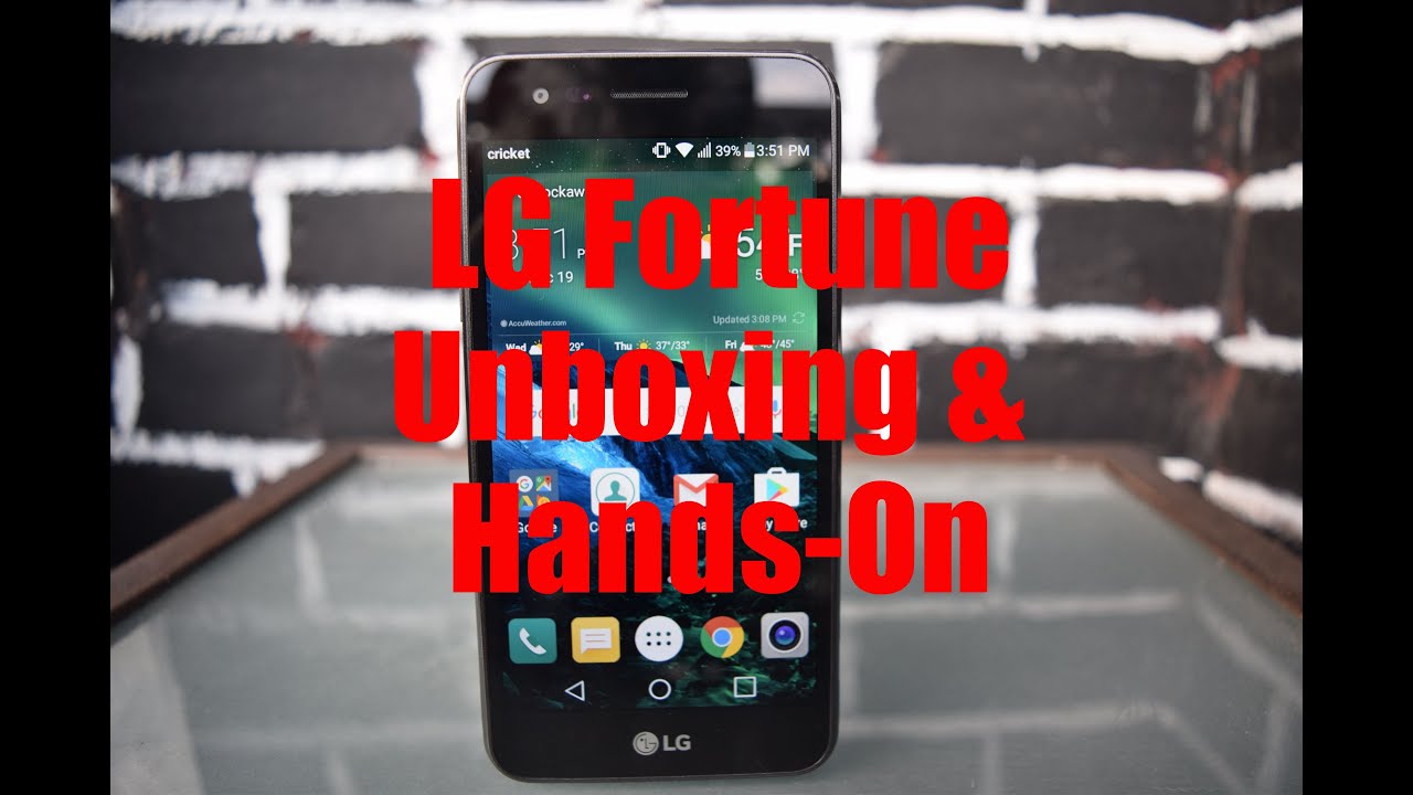 LG Fortune Unboxing and Quick Review - YouTube