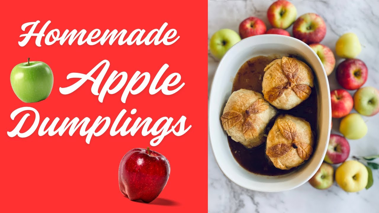 Warm & Cozy Apple Dumpling Recipe - YouTube