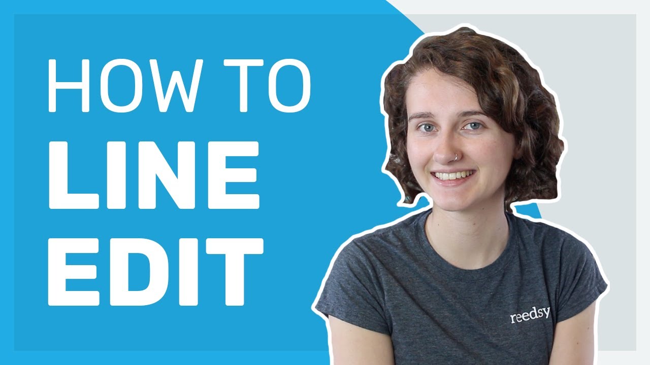 How To Line Edit YouTube How To Line Edit YouTube