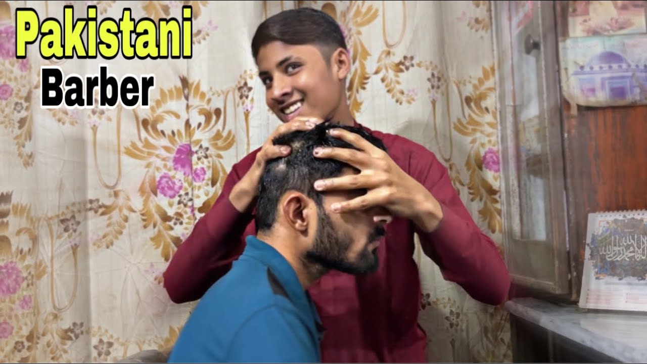 Pakistani Barber | Immediately Sleeping Within Minute | Asmr barber ...