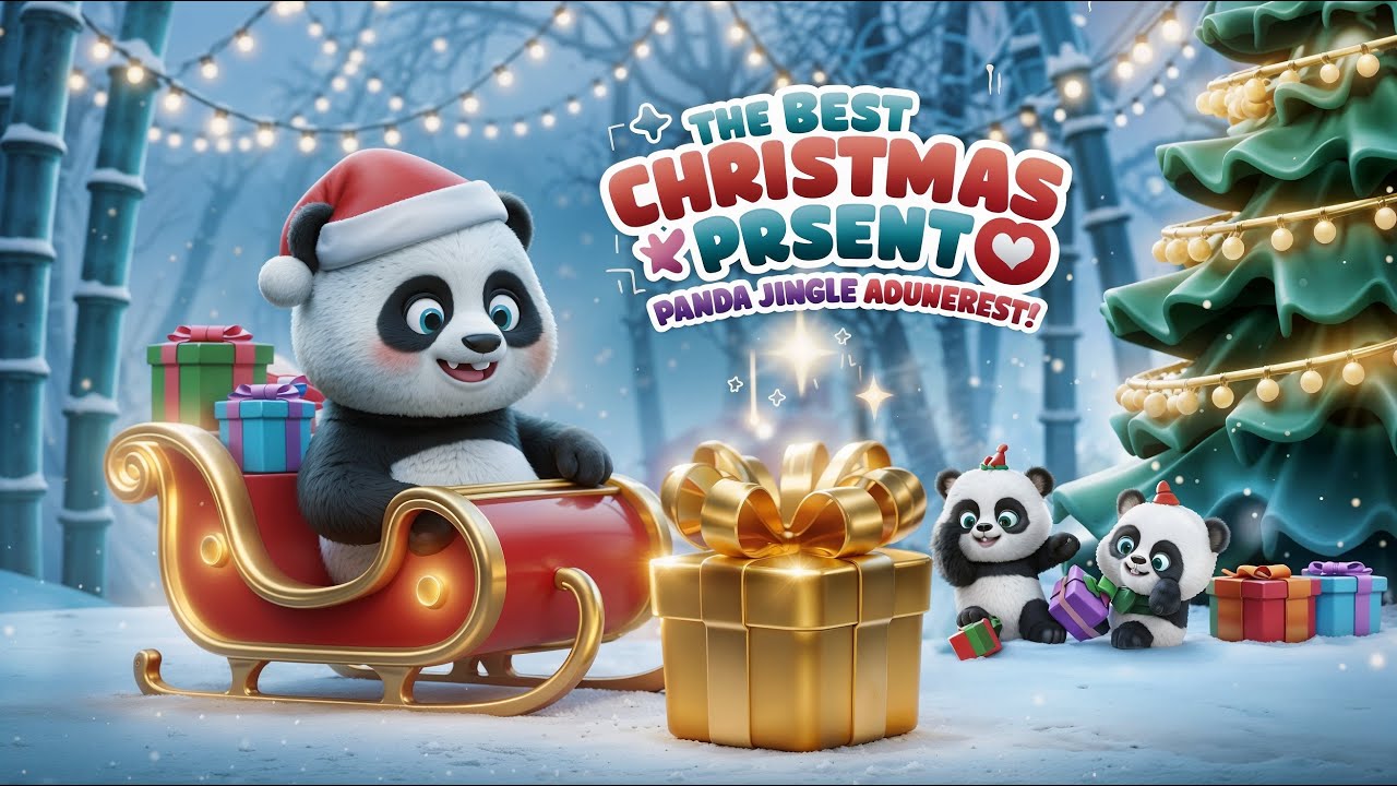 The Best Christmas Present Song 🎁 Jingle Bells | kids cartoon Nursery ...