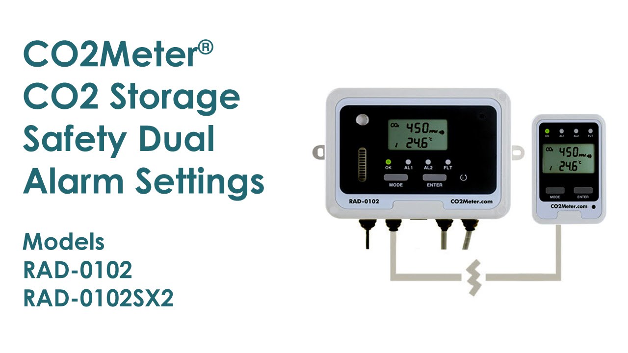 CO2 Storage Safety Dual Alarm Settings - YouTube