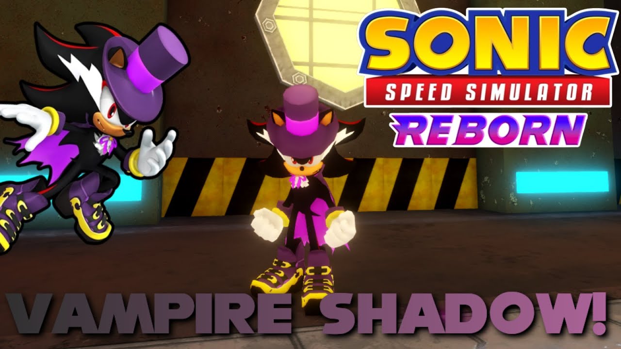 Showcasing Vampire Shadow in Sonic Speed Simulator!!! (+Vampire Bite ...