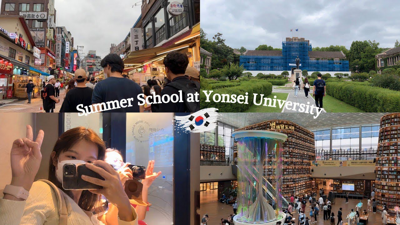 A week of Yonsei Uni summer exchange student | 🇰🇷 Diaries - YouTube