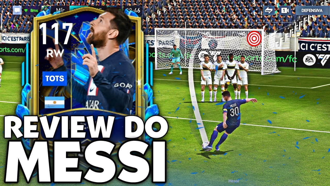 MEU DEUS! 😱 REVIEW E ANÁLISE DO MESSI 112 ⚽ FIFA MOBILE 23 - YouTube