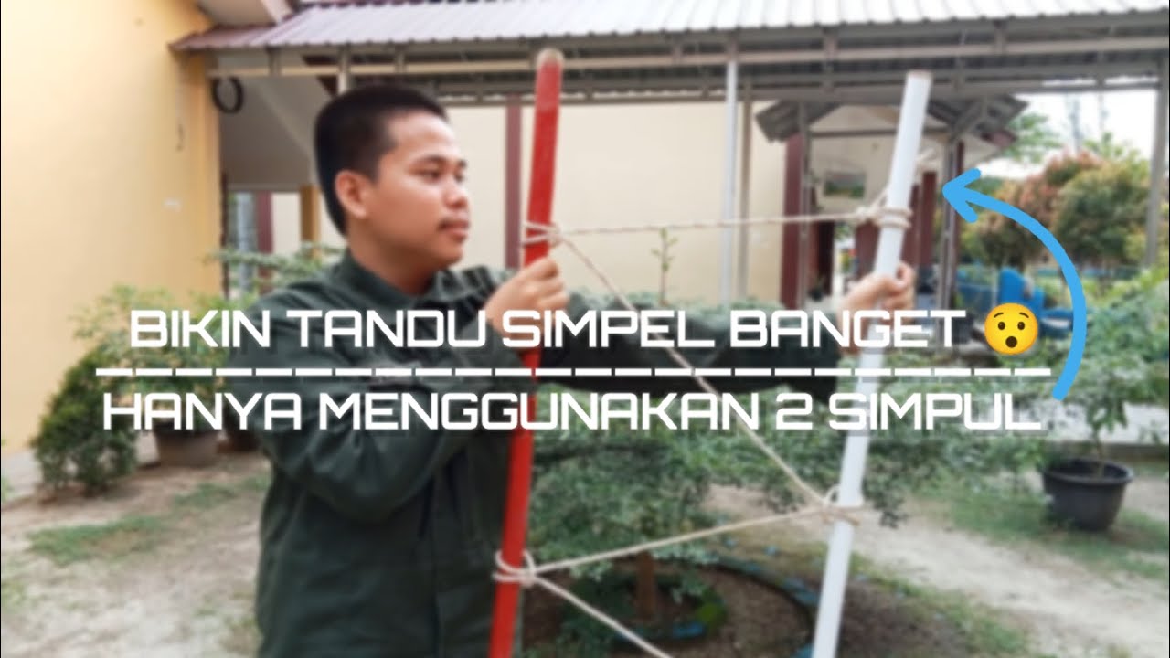 Tutorial membuat tandu simple dan mudah !! Prasmansapalbar - YouTube