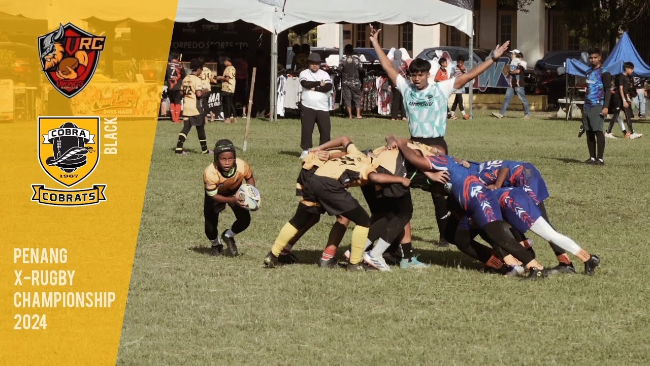 Penang X-Rugby Championship 2024 - U12 Bowl/Shield QF - Vikings RC vs ...