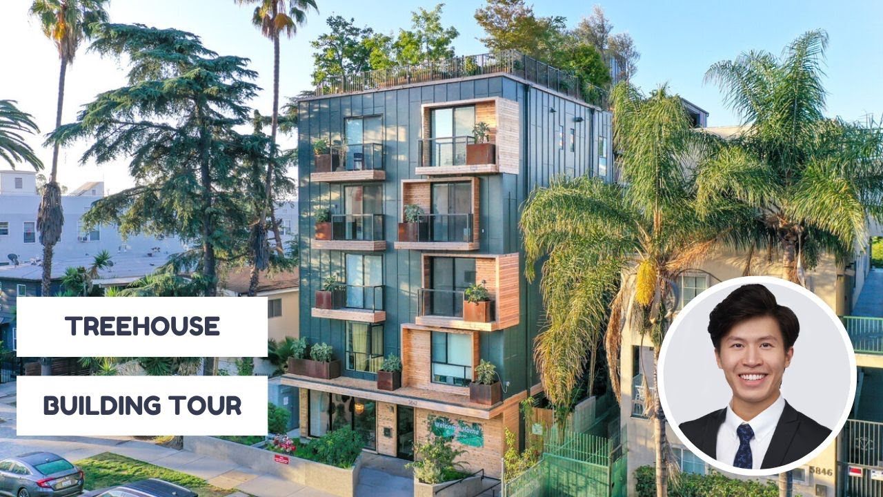 Treehouse Coliving - Apartment Building Tour (Los Angeles) - YouTube