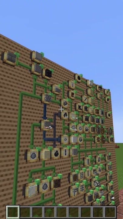 I made a fully automatic andesite age farm in the new create mod! # ...