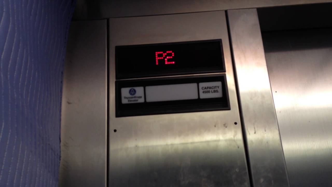 Thyssenkrupp Traction Freight Elevator At PCBC Great Hall - YouTube