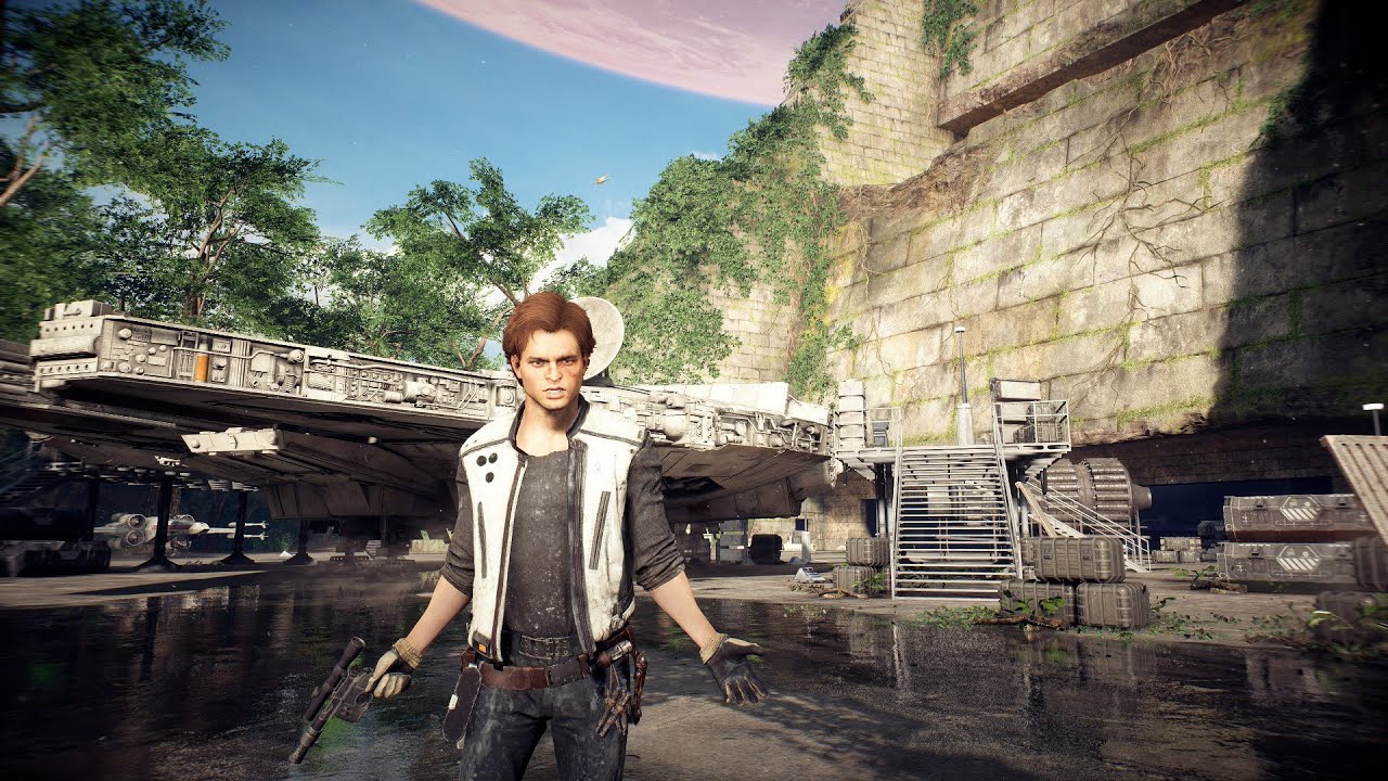 Han defends Yavin 4 in Star Wars BF2 HvV #17 - YouTube