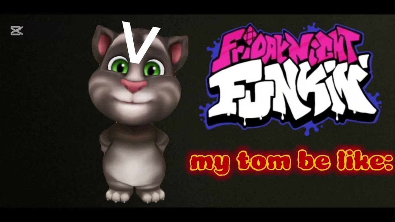 My tom be like: (talking tom spamtrack) - YouTube