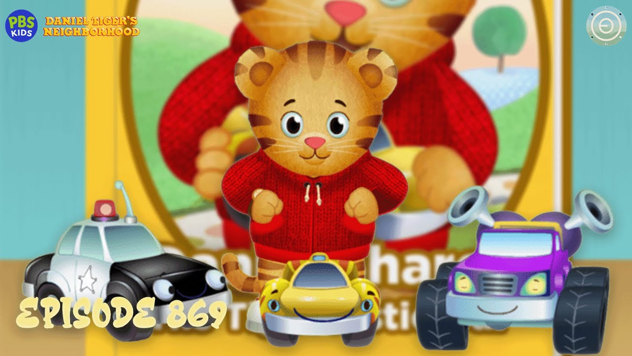 Daniel Tiger Neighborhood Daniel Shares His Tigertastic Car Episode 869 ...