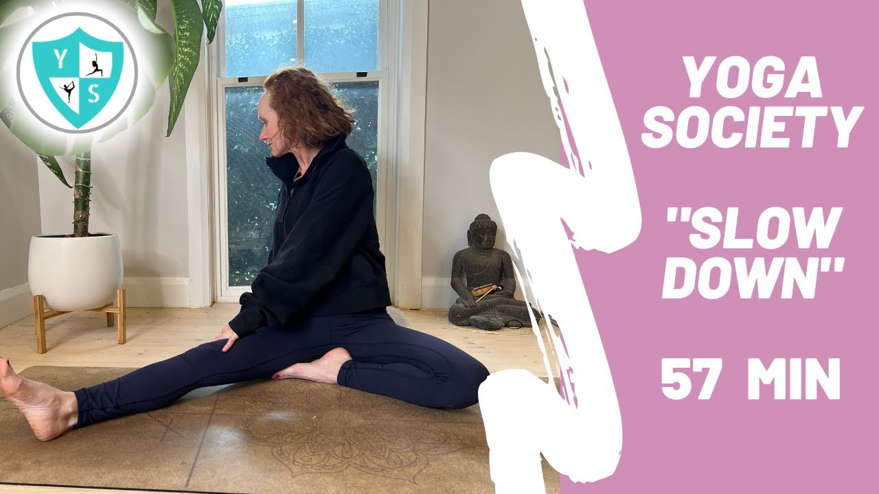 YIN YOGA: SLOW DOWN - Yoga Society with Tahnee - YouTube