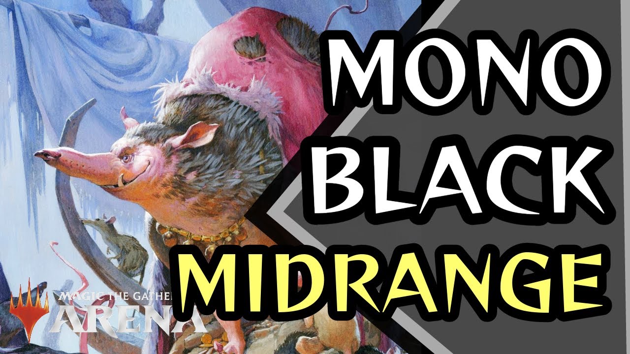 CREATURE HEAVY MONO-BLACK IS A FULL ON SMOKE SHOW | MTG Arena ...