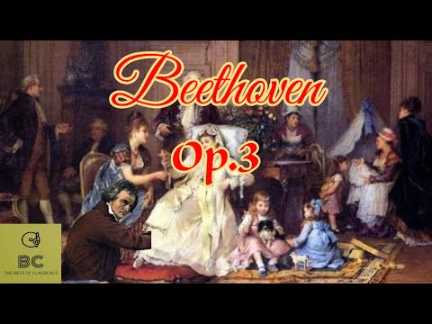 Ludwig van Beethoven - Op.3 String Trio in E-flat major - YouTube