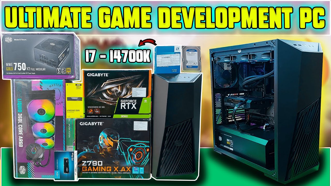 BUILD a PRO GAME DEVELOPMENT PC WITH RTX UNDER 1.3L | INTEL I7 WITH ...