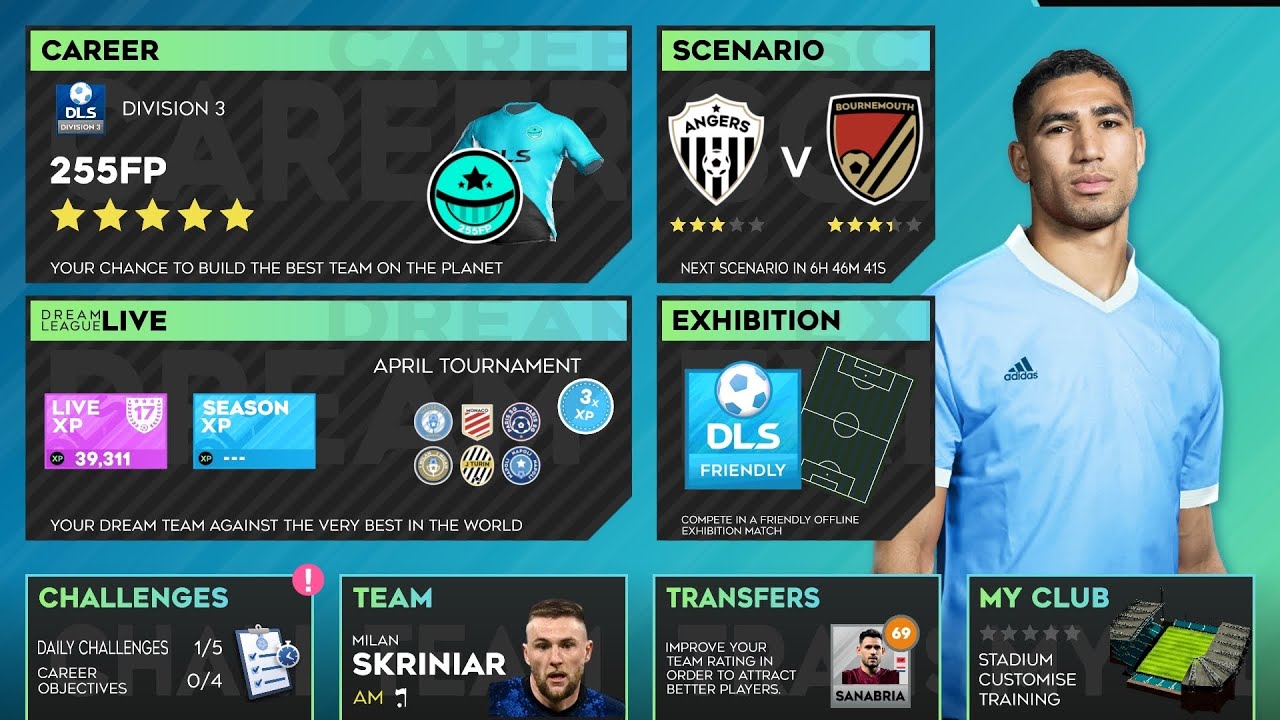 Playing DLS With My New Team || DLS Gameplay - YouTube