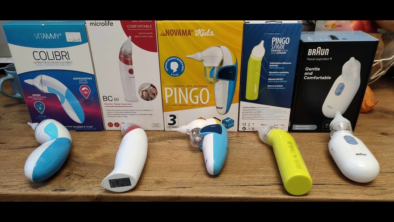Wielki Test 7 Aspiratorów do nosa dla dzieci i niemowląt Novama Pingo ...