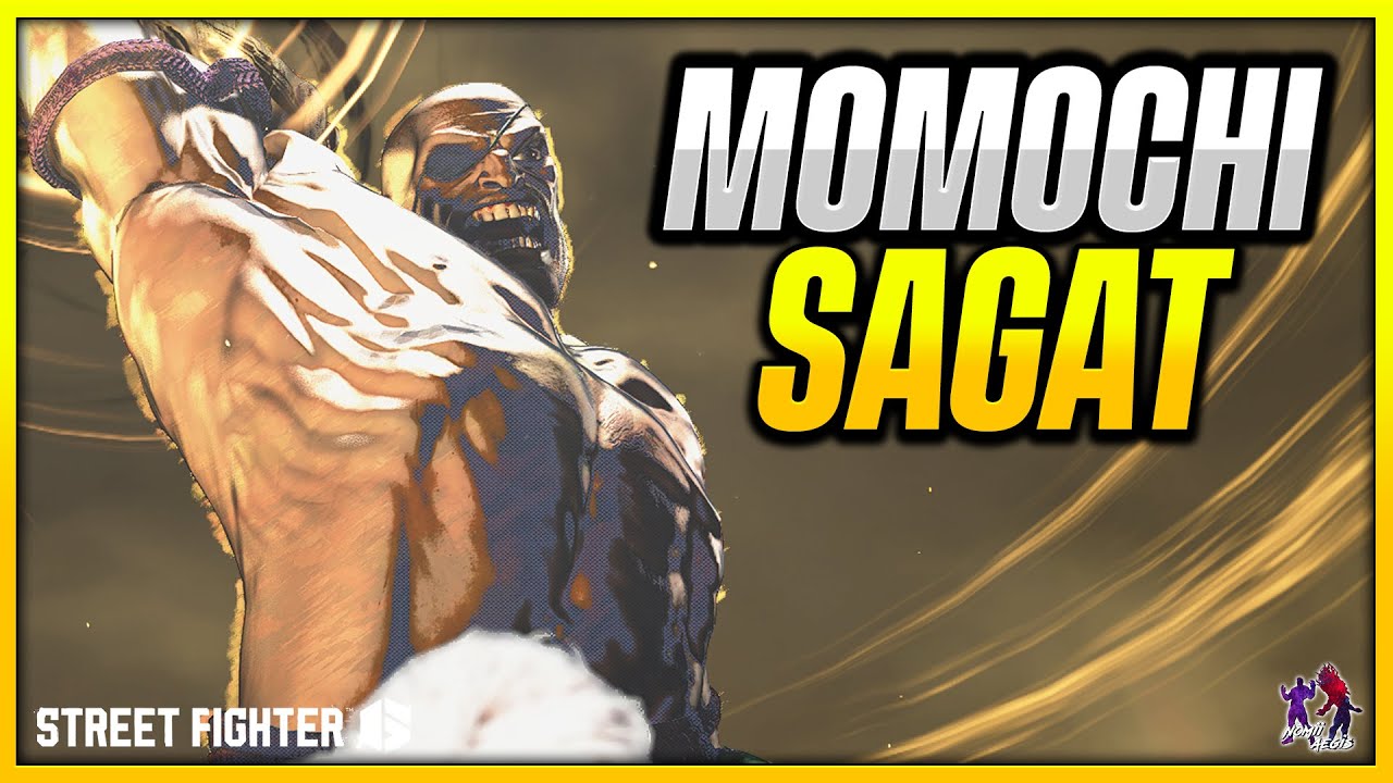 SF6 Japan Fighting Games Legend !! Momochi Sagat !! Street Fighter 6 ...