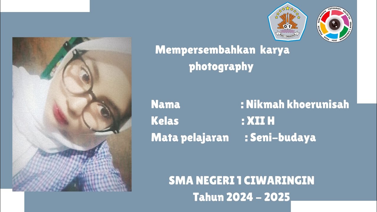 SMA NEGERI 1 CIWARINGIN - PHOTOGRAPHY - NIKMAH KHOERUNISAH - XII H - SB ...