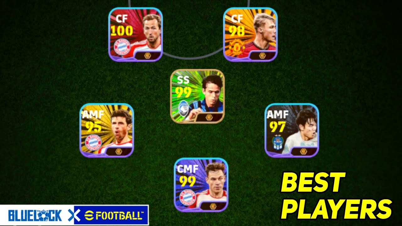 Train All Best BLUE LOCK Collaboration Players 🔥 Harry Kane 100 Rated ...